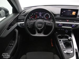 Black Audi A4 2016 in Vilnius, with an engine capacity of 2.00 L and mileage of 181 thousand km for 13599 €, photo 17 on AUTOMOTO.COM.LV