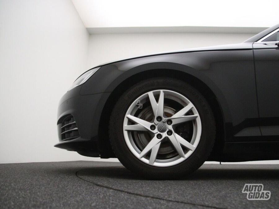 Black Audi A4 2016 in Vilnius, with an engine capacity of 2.00 L and mileage of 181 thousand km for 13599 €, photo 28 on AUTOMOTO.COM.LV