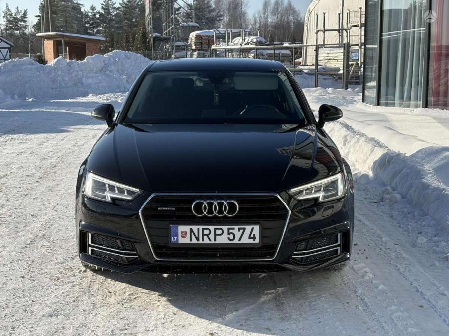 Melns Audi A4 2016 Panevēža, ar dzinēja tilpumu 1.97 L un nobraukumu 208 tūkst. km par 13200 €, foto 1 vietnē AUTOMOTO.COM.LV