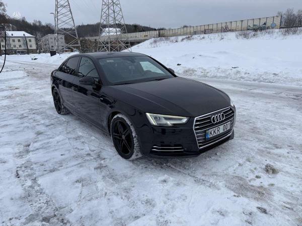 Black Audi A4 2016 in Kaunas, with an engine capacity of 2.00 L and mileage of 260 thousand km for 12999 €, photo 2 on AUTOMOTO.COM.LV