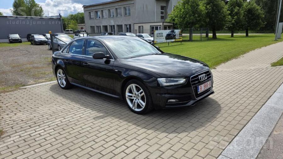 Melns Audi A4 2016 Limbaži, ar dzinēja tilpumu 2.00 L un nobraukumu 310 tūkst. km par 11950 €, foto 4 vietnē AUTOMOTO.COM.LV
