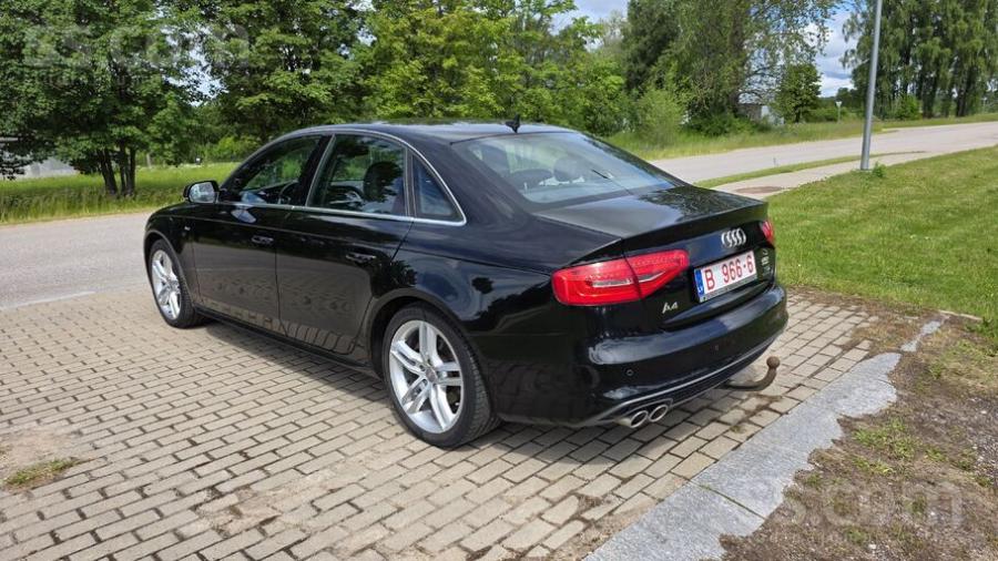 Melns Audi A4 2016 Limbaži, ar dzinēja tilpumu 2.00 L un nobraukumu 310 tūkst. km par 11950 €, foto 8 vietnē AUTOMOTO.COM.LV