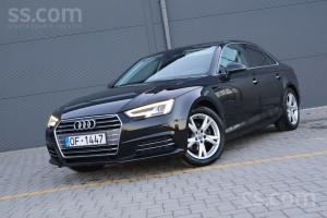 Melns Audi A4 2016 Rīga, ar dzinēja tilpumu 1.40 L un nobraukumu 297 tūkst. km par 9645 €, foto 1 vietnē AUTOMOTO.COM.LV