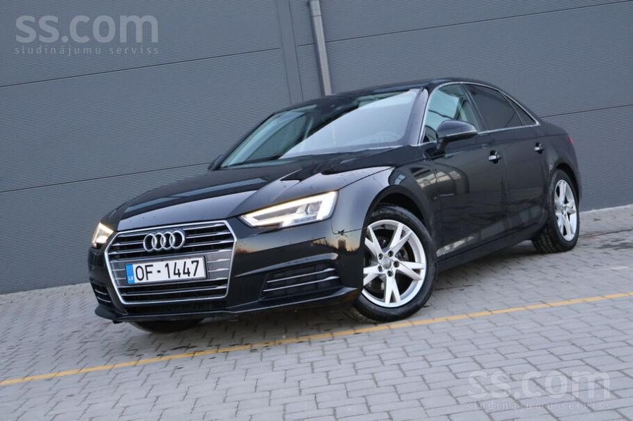 Melns Audi A4 2016 Rīga, ar dzinēja tilpumu 1.40 L un nobraukumu 297 tūkst. km par 9645 €, foto 1 vietnē AUTOMOTO.COM.LV