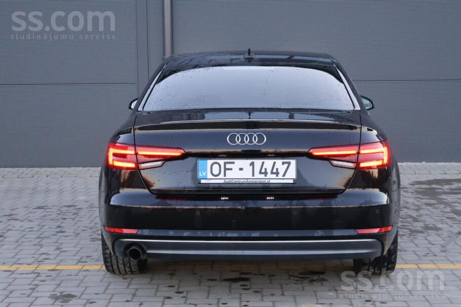 Melns Audi A4 2016 Rīga, ar dzinēja tilpumu 1.40 L un nobraukumu 297 tūkst. km par 9645 €, foto 5 vietnē AUTOMOTO.COM.LV