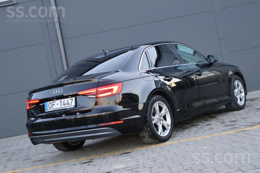 Melns Audi A4 2016 Rīga, ar dzinēja tilpumu 1.40 L un nobraukumu 297 tūkst. km par 9645 €, foto 6 vietnē AUTOMOTO.COM.LV