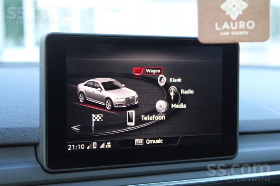 Melns Audi A4 2016 Rīga, ar dzinēja tilpumu 1.40 L un nobraukumu 297 tūkst. km par 9645 €, foto 25 vietnē AUTOMOTO.COM.LV