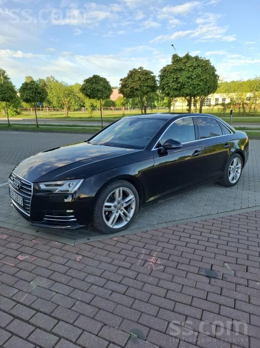 Melns Audi A4 2016 Aizkraukle, ar dzinēja tilpumu 2.00 L un nobraukumu 243 tūkst. km par 13200 €, foto 1 vietnē AUTOMOTO.COM.LV
