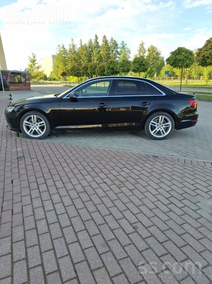 Melns Audi A4 2016 Aizkraukle, ar dzinēja tilpumu 2.00 L un nobraukumu 243 tūkst. km par 13200 €, foto 5 vietnē AUTOMOTO.COM.LV