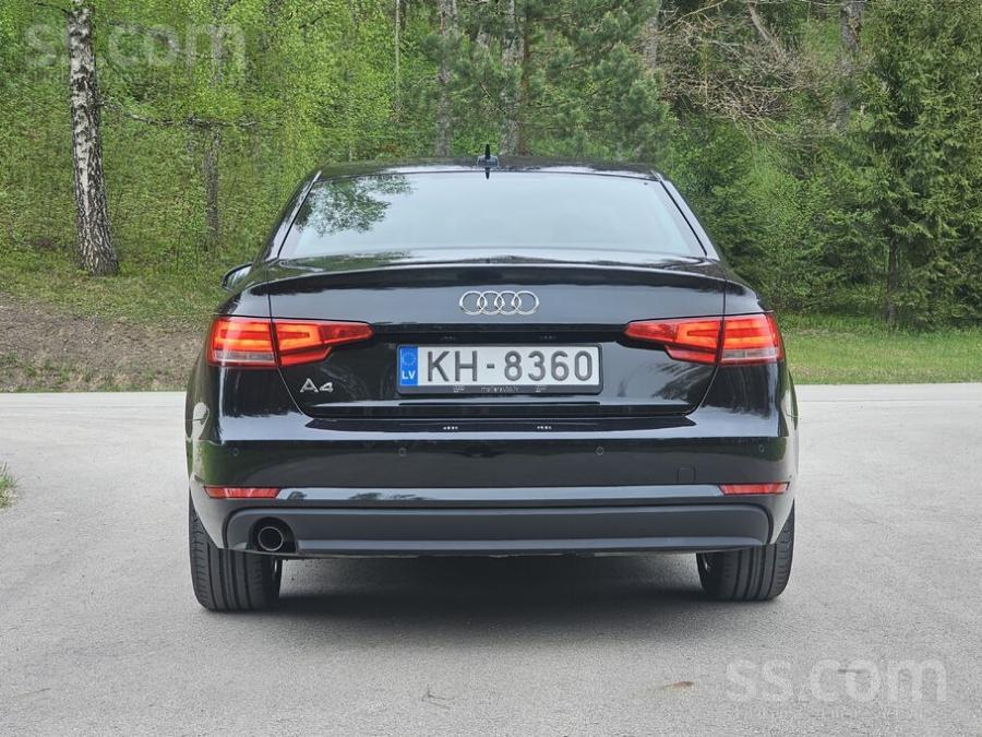 Melns Audi A4 2016 Alūksne, ar dzinēja tilpumu 2.00 L un nobraukumu 169 tūkst. km par 13300 €, foto 5 vietnē AUTOMOTO.COM.LV