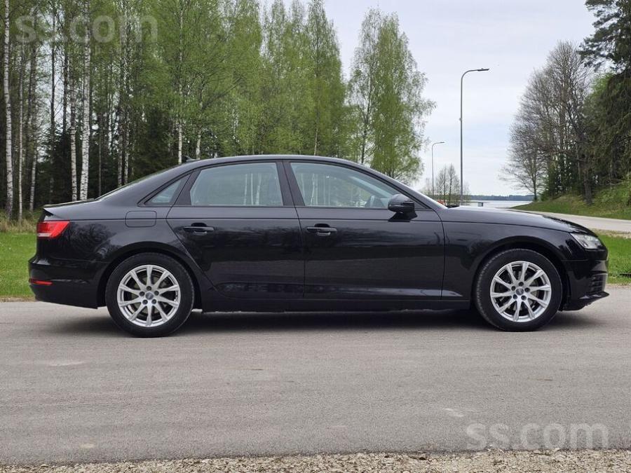 Melns Audi A4 2016 Alūksne, ar dzinēja tilpumu 2.00 L un nobraukumu 169 tūkst. km par 13300 €, foto 7 vietnē AUTOMOTO.COM.LV