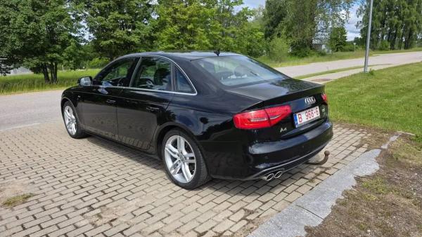 Black Audi A4 2016 in Riga, with an engine capacity of 2.00 L and mileage of 310 thousand km for 11950 €, photo 6 on AUTOMOTO.COM.LV