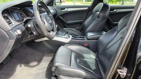 Black Audi A4 2016 in Riga, with an engine capacity of 2.00 L and mileage of 310 thousand km for 11950 €, photo 8 on AUTOMOTO.COM.LV