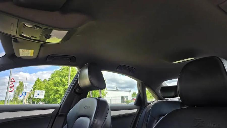 Black Audi A4 2016 in Riga, with an engine capacity of 2.00 L and mileage of 310 thousand km for 11950 €, photo 14 on AUTOMOTO.COM.LV