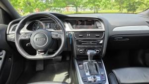 Black Audi A4 2016 in Riga, with an engine capacity of 2.00 L and mileage of 310 thousand km for 11950 €, photo 15 on AUTOMOTO.COM.LV