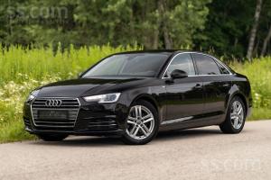 Melns Audi A4 2016 Rīga, ar dzinēja tilpumu 2.00 L un nobraukumu 206 tūkst. km par 13990 €, foto  vietnē AUTOMOTO.COM.LV