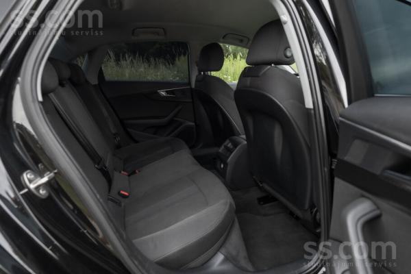 Black Audi A4 2016 in Riga, with an engine capacity of 2.00 L and mileage of 206 thousand km for 13990 €, photo 5 on AUTOMOTO.COM.LV