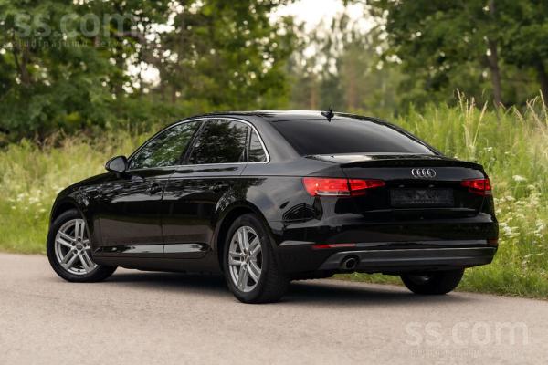 Black Audi A4 2016 in Riga, with an engine capacity of 2.00 L and mileage of 206 thousand km for 13990 €, photo 8 on AUTOMOTO.COM.LV
