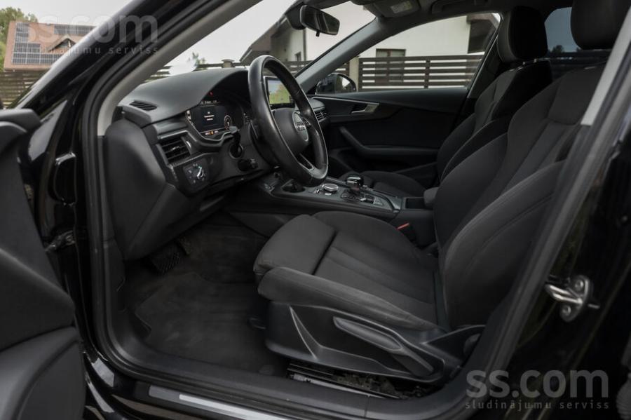 Melns Audi A4 2016 Rīga, ar dzinēja tilpumu 2.00 L un nobraukumu 206 tūkst. km par 13990 €, foto 14 vietnē AUTOMOTO.COM.LV