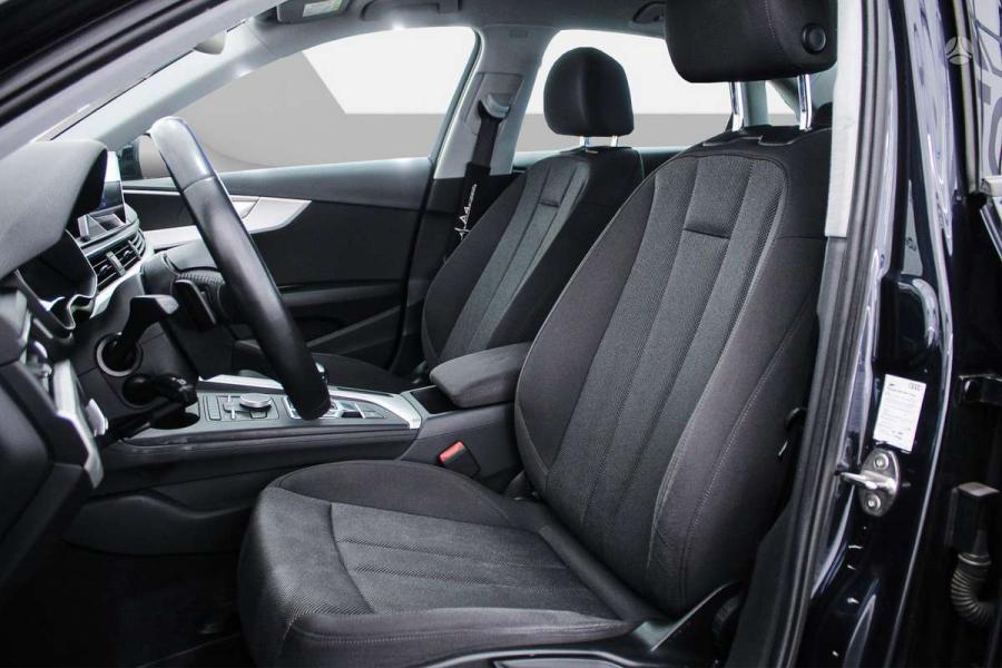 Black Audi A4 2016 in Kaunas, with an engine capacity of 2.00 L and mileage of 275 thousand km for 11490 €, photo 10 on AUTOMOTO.COM.LV