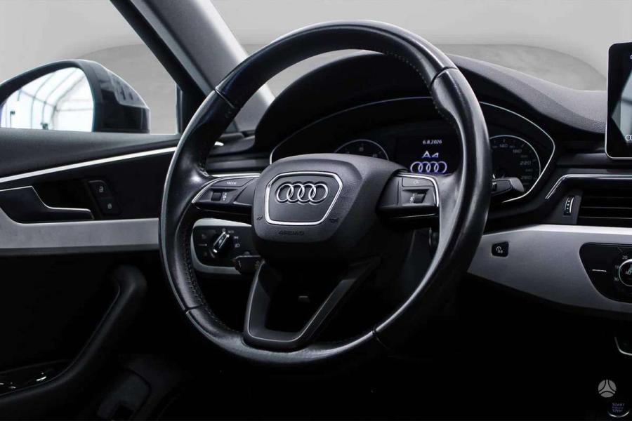 Black Audi A4 2016 in Kaunas, with an engine capacity of 2.00 L and mileage of 275 thousand km for 11490 €, photo 11 on AUTOMOTO.COM.LV