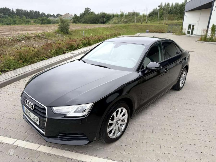 Black Audi A4 2016 in Vilnius, with an engine capacity of 1.97 L and mileage of 229 thousand km for 12900 €, photo 1 on AUTOMOTO.COM.LV