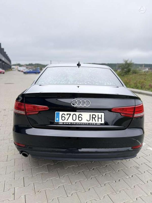 Black Audi A4 2016 in Vilnius, with an engine capacity of 1.97 L and mileage of 229 thousand km for 12900 €, photo 5 on AUTOMOTO.COM.LV