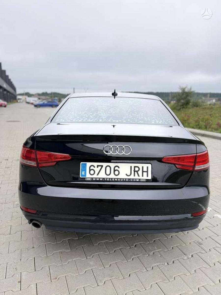 Black Audi A4 2016 in Vilnius, with an engine capacity of 1.97 L and mileage of 229 thousand km for 12900 €, photo 6 on AUTOMOTO.COM.LV