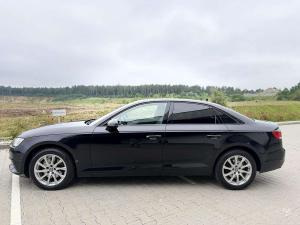 Black Audi A4 2016 in Vilnius, with an engine capacity of 1.97 L and mileage of 229 thousand km for 12900 €, photo 10 on AUTOMOTO.COM.LV