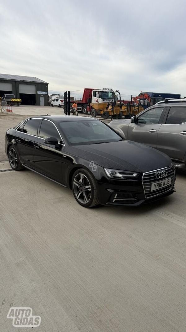 Audi A4 2016 Klaipėda vietnē Melns Audi A4 2016 Klaipėda, ar dzinēja tilpumu 2.00 L un nobraukumu 172 tūkst. km par 5800 €, foto 1 vietnē AUTOMOTO.COM.LV