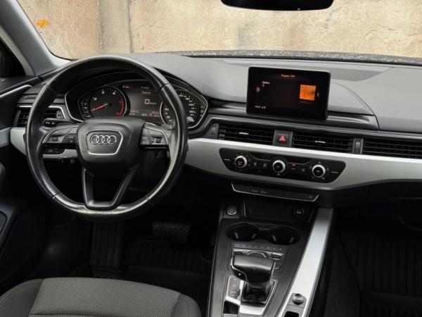Black Audi A4 2017 in Riga, with an engine capacity of 2.00 L and mileage of 135 thousand km for 14680 €, photo 11 on AUTOMOTO.COM.LV