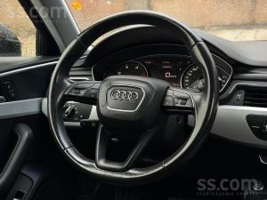 Black Audi A4 2017 in Riga, with an engine capacity of 2.00 L and mileage of 135 thousand km for 13980 €, photo 13 on AUTOMOTO.COM.LV