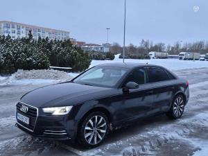 Melns Audi A4 2017 Šauļi, ar dzinēja tilpumu 1.98 L un nobraukumu 99 tūkst. km par 14300 €, foto  vietnē AUTOMOTO.COM.LV