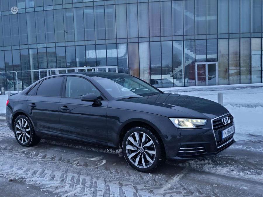 Melns Audi A4 2017 Šauļi, ar dzinēja tilpumu 1.98 L un nobraukumu 99 tūkst. km par 14300 €, foto 2 vietnē AUTOMOTO.COM.LV