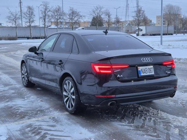 Black Audi A4 2017 in Siauliai, with an engine capacity of 1.98 L and mileage of 99 thousand km for 14300 €, photo 6 on AUTOMOTO.COM.LV