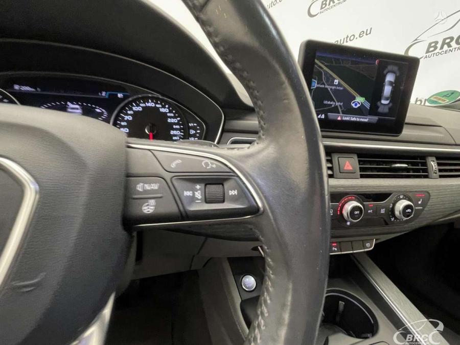 Black Audi A4 2017 in Vilnius, with an engine capacity of 1.97 L and mileage of 151 thousand km for 14900 €, photo 29 on AUTOMOTO.COM.LV