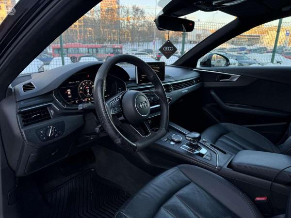 Black Audi A4 2017 in Vilnius, with an engine capacity of 1.98 L and mileage of 131 thousand km for 16800 €, photo 9 on AUTOMOTO.COM.LV