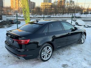 Black Audi A4 2017 in Vilnius, with an engine capacity of 2.00 L and mileage of 131 thousand km for 16800 €, photo 5 on AUTOMOTO.COM.LV