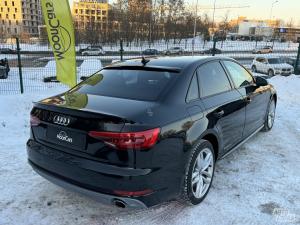 Black Audi A4 2017 in Vilnius, with an engine capacity of 2.00 L and mileage of 131 thousand km for 16800 €, photo 6 on AUTOMOTO.COM.LV