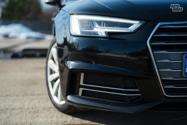 Melns Audi A4 2017 Viļņa, ar dzinēja tilpumu 2.00 L un nobraukumu 149 tūkst. km par 14890 €, foto 1 vietnē AUTOMOTO.COM.LV