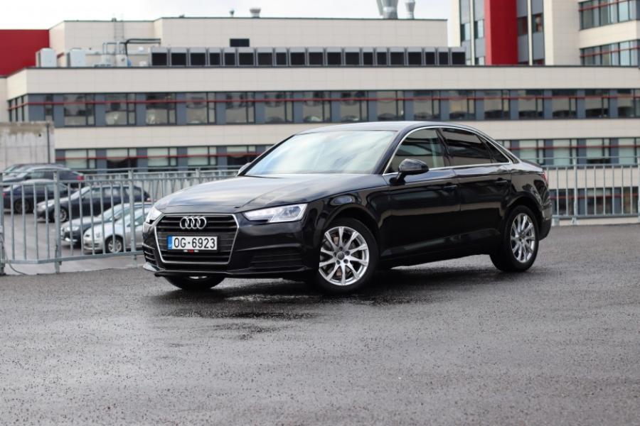 Melns Audi A4 2017 Rīga, ar dzinēja tilpumu 2.00 L un nobraukumu 135 tūkst. km par 13980 €, foto 4 vietnē AUTOMOTO.COM.LV
