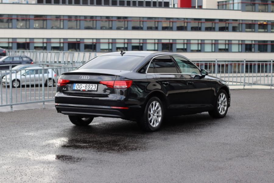 Melns Audi A4 2017 Rīga, ar dzinēja tilpumu 2.00 L un nobraukumu 135 tūkst. km par 13980 €, foto 7 vietnē AUTOMOTO.COM.LV