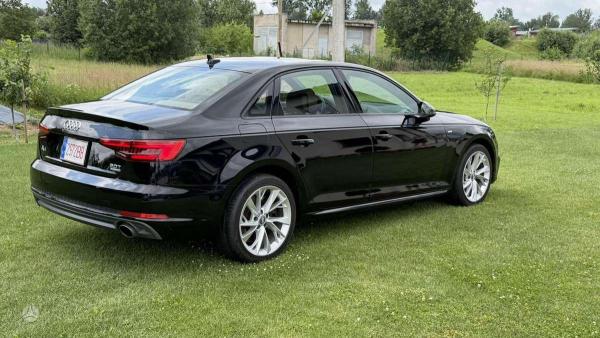 Black Audi A4 2017 in Kaunas, with an engine capacity of 1.98 L and mileage of 103 thousand km for 15750 €, photo 2 on AUTOMOTO.COM.LV