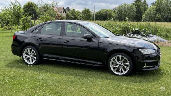 Black Audi A4 2017 in Kaunas, with an engine capacity of 1.98 L and mileage of 103 thousand km for 15750 €, photo 3 on AUTOMOTO.COM.LV