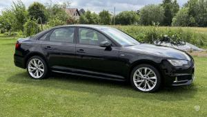 Black Audi A4 2017 in Kaunas, with an engine capacity of 1.98 L and mileage of 103 thousand km for 15750 €, photo 4 on AUTOMOTO.COM.LV