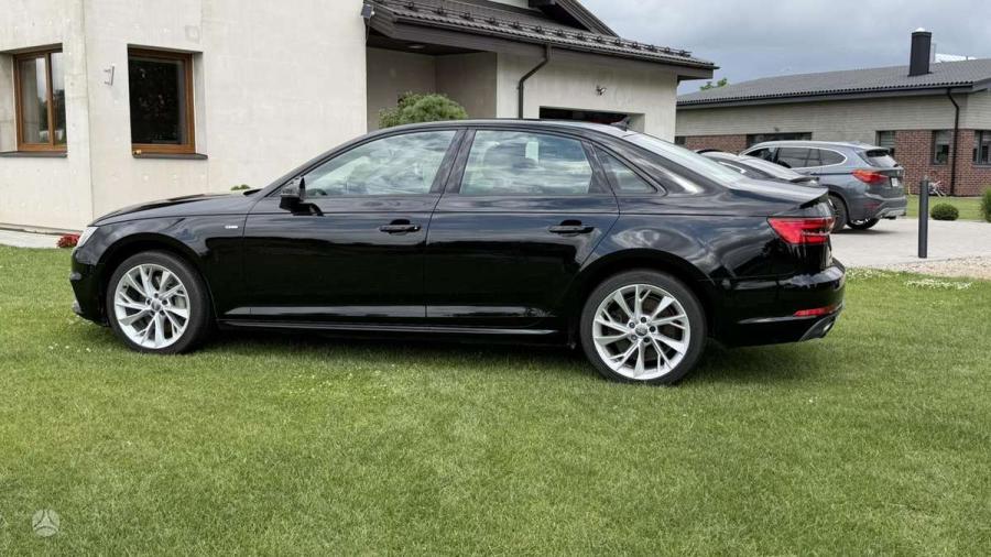 Black Audi A4 2017 in Kaunas, with an engine capacity of 1.98 L and mileage of 103 thousand km for 15750 €, photo 8 on AUTOMOTO.COM.LV