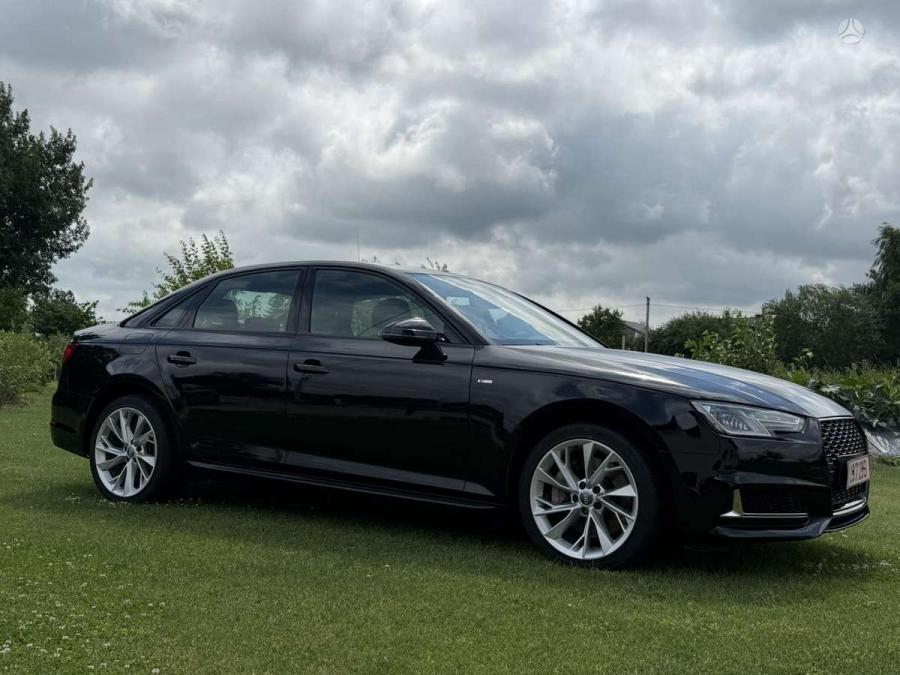 Black Audi A4 2017 in Kaunas, with an engine capacity of 1.98 L and mileage of 103 thousand km for 15750 €, photo 10 on AUTOMOTO.COM.LV