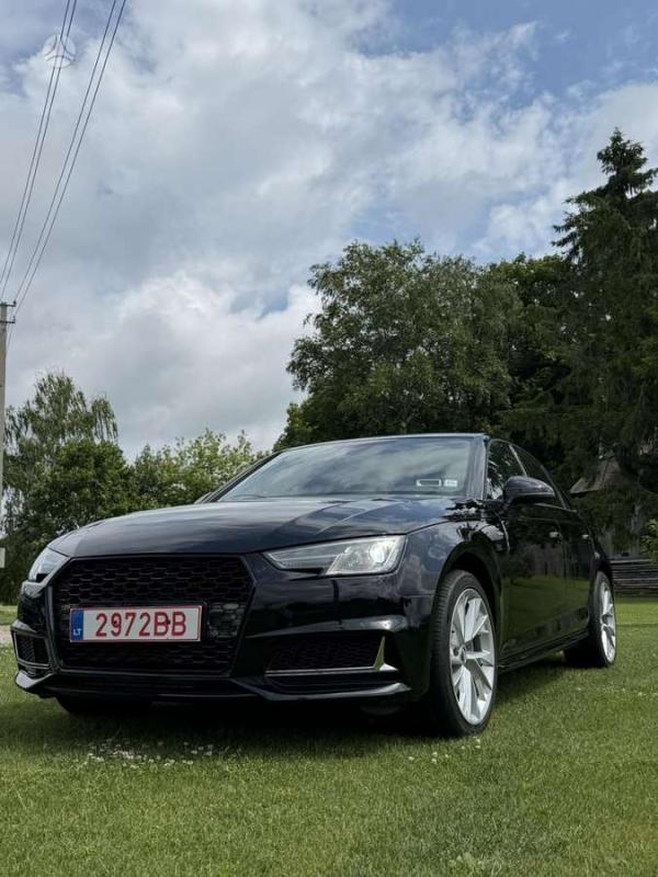 Black Audi A4 2017 in Kaunas, with an engine capacity of 1.98 L and mileage of 103 thousand km for 15750 €, photo 10 on AUTOMOTO.COM.LV