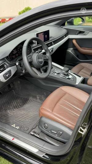 Black Audi A4 2017 in Kaunas, with an engine capacity of 1.98 L and mileage of 103 thousand km for 15750 €, photo 14 on AUTOMOTO.COM.LV