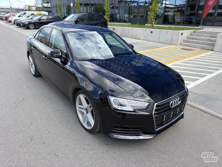 Melns Audi A4 2017 Panevēža, ar dzinēja tilpumu 2.00 L un nobraukumu 293 tūkst. km par 13999 €, foto 3 vietnē AUTOMOTO.COM.LV